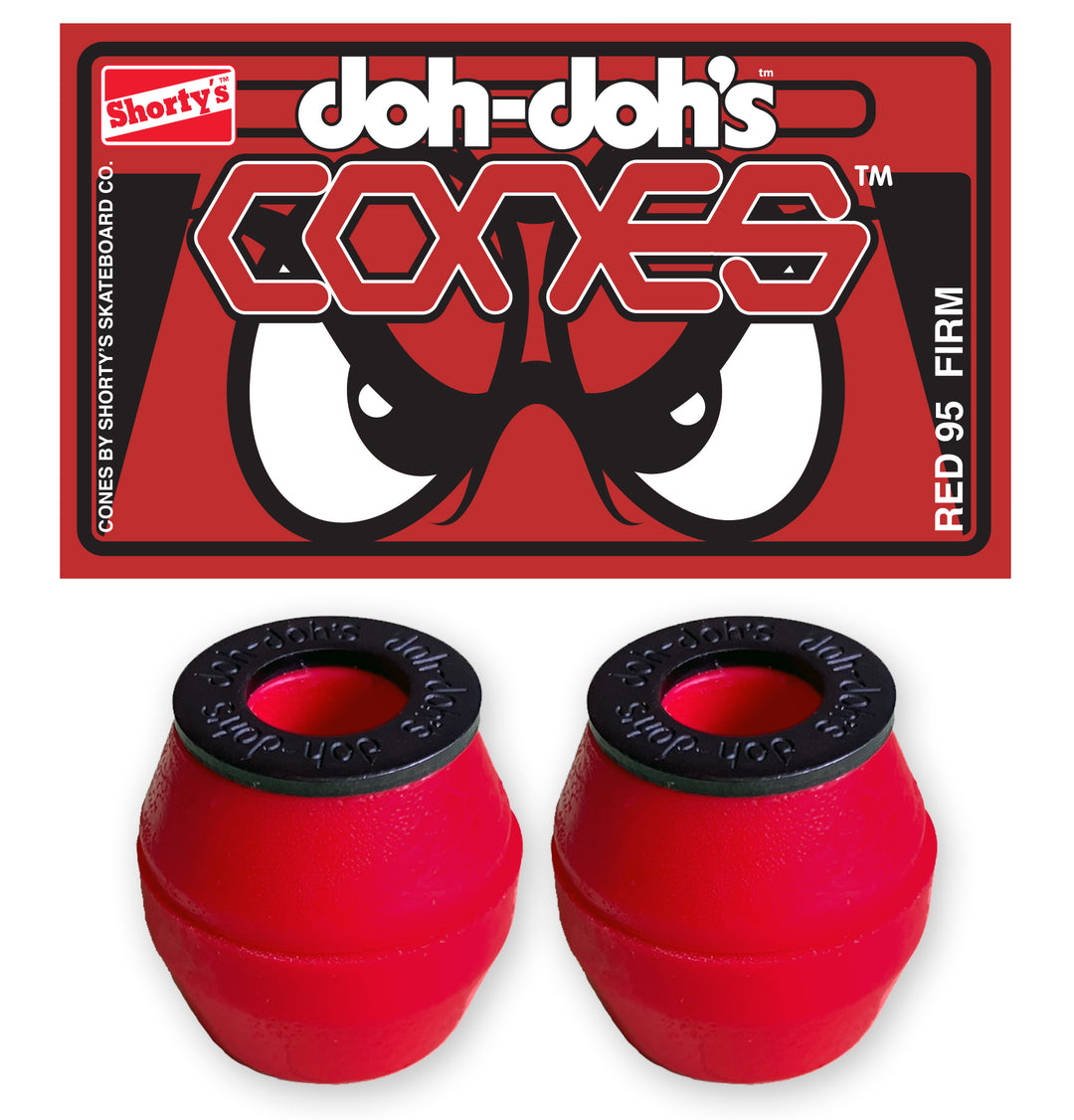 NEW Doh Doh CONES Red 95 - Firm – Shorty's Inc.