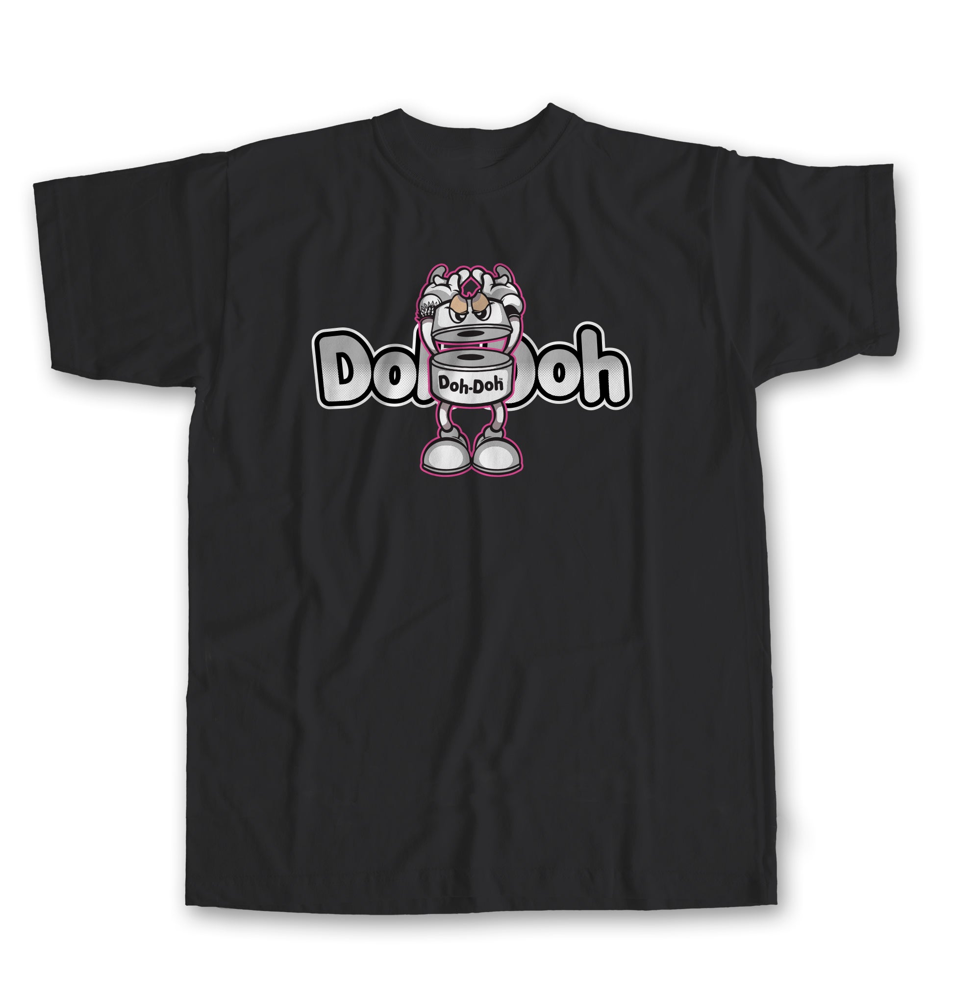Doh Doh White Logo Short Sleeve T-shirt – Shorty's Inc.