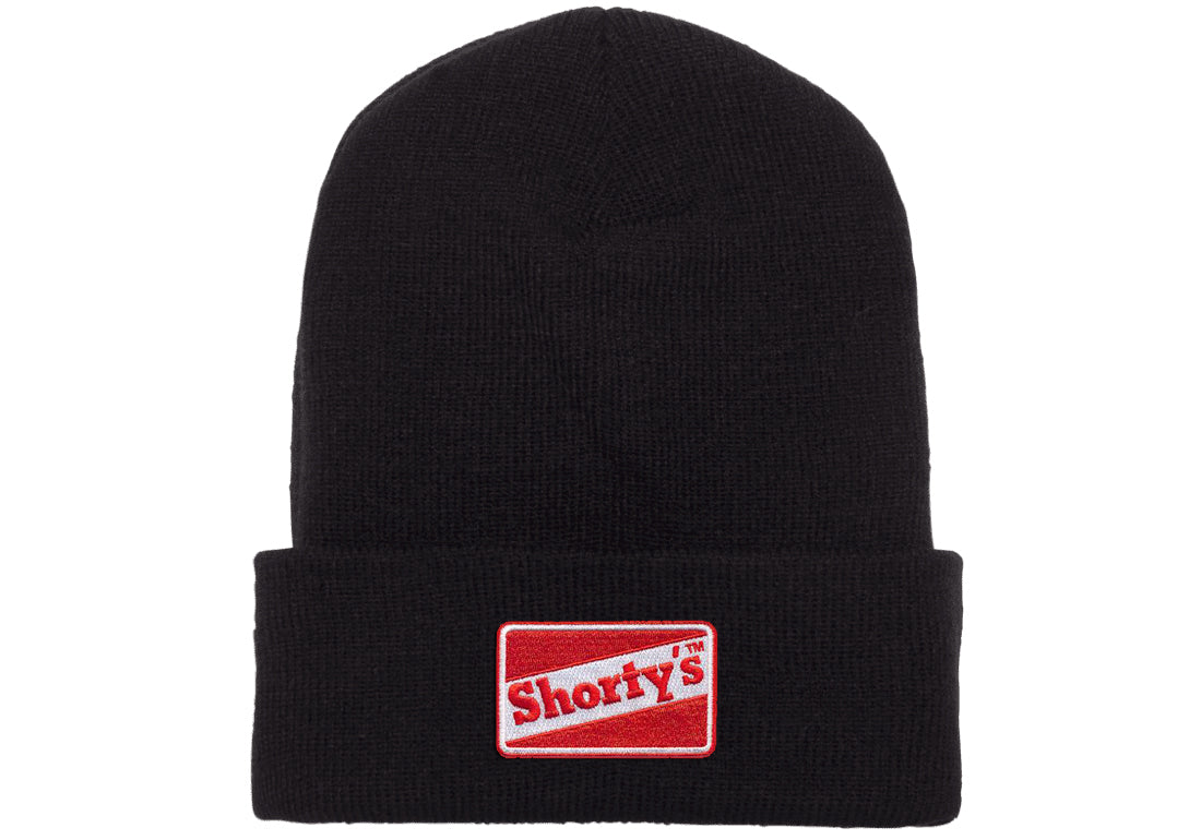 NEW! Shorty's Original Logo Cuffed Beanie Embroidered Logo – Shorty's Inc.